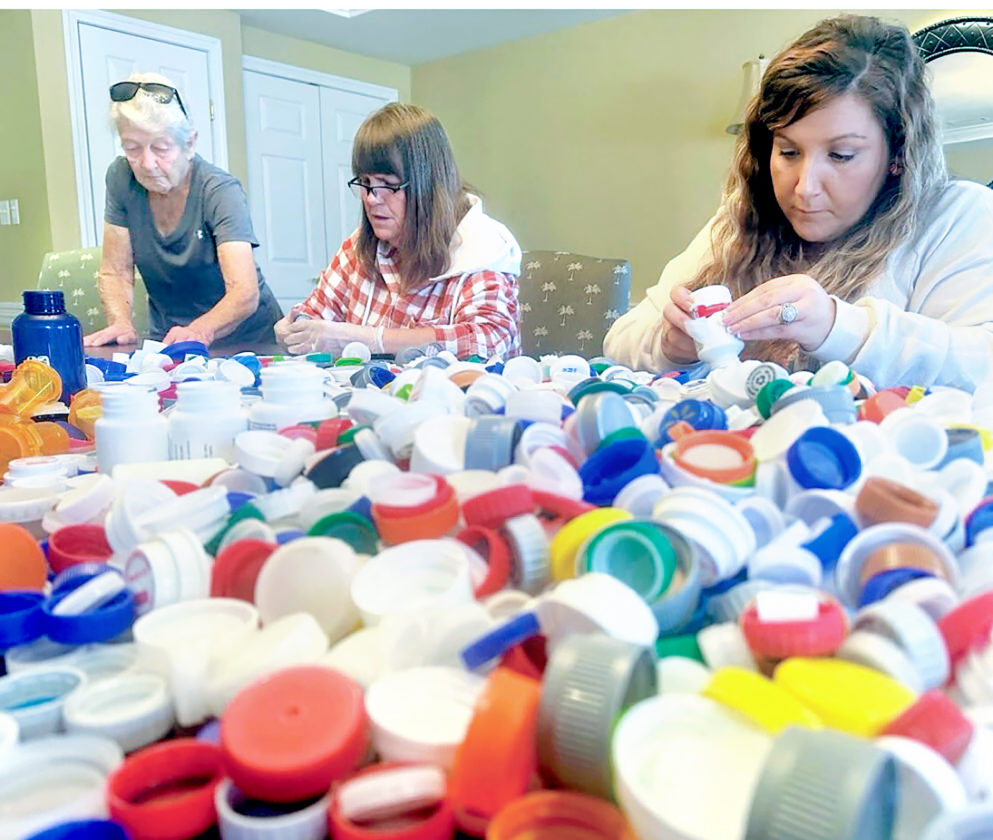 The Orchards new project to turn bottle caps into a bench | News ...